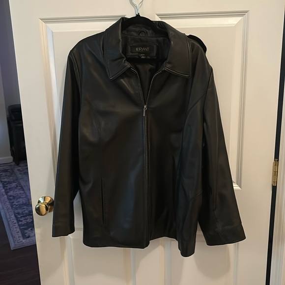 Lane Bryant | Jackets & Coats | Lane Bryant Leather Coat | Poshmark